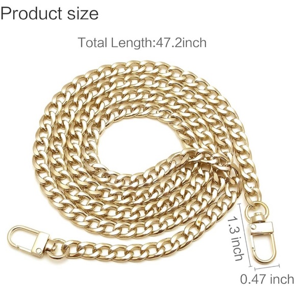 None | Bags | 472 Wallet Chain Bag Chain Crossbody Chain | Poshmark